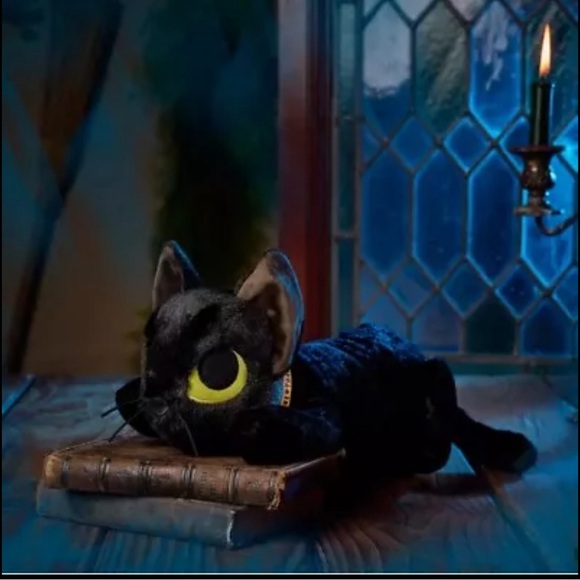 Disney | Toys | Disney Store Thackery Binx Plush Hocus Pocus Black Cat ...